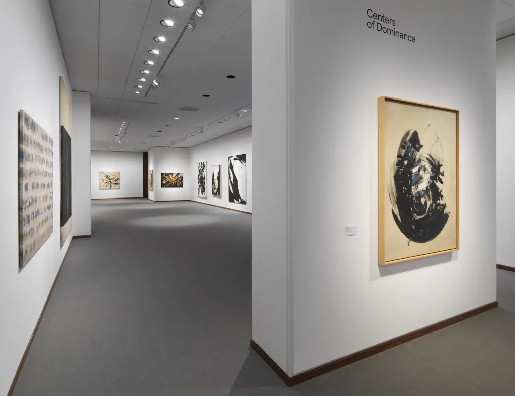 Judit Reigl at the Neue Nationalgalerie - Galerie Dina Vierny